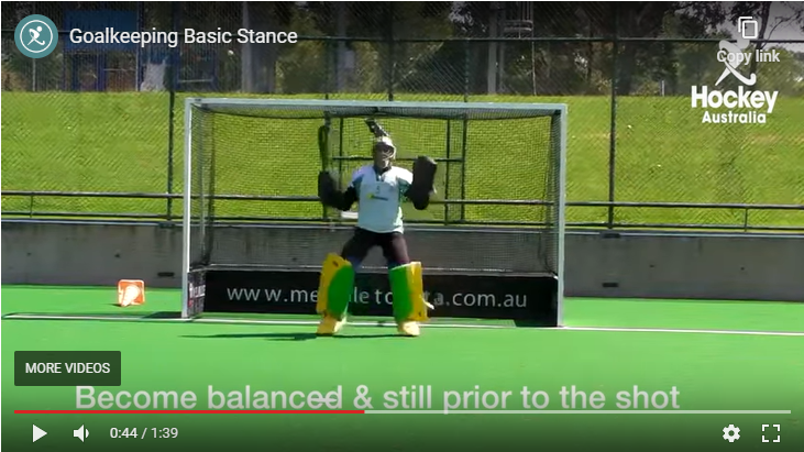 Goalie - Greensborough Hockey Club